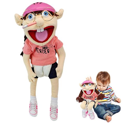 Buy AUFANK Jeffy Puppet Plush Toy Doll 23 62inch Jeffy Puppet Uk 60cm Jeffy Puppet Sml Feebee