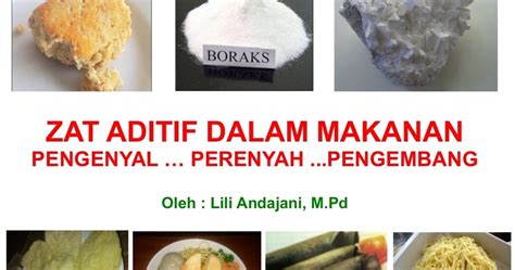 Bahaya Bahan Kimia Tambahan Aditif Di Rumah Tangga