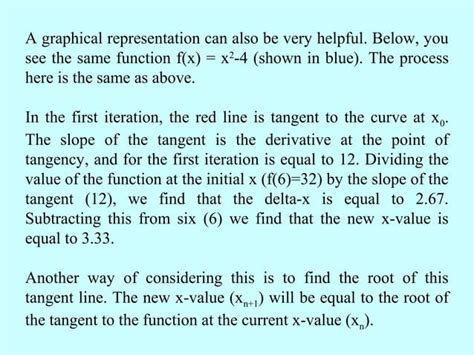 Newton Raphson Method PPT