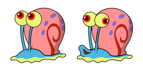 Spongebob Gary The Snail Cursor Sweezy Custom Cursors