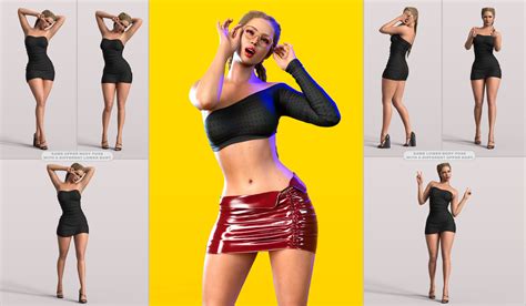 Z Sassy Attitude Pose Mega Set For Genesis 9 And 8 Female Daz 3d