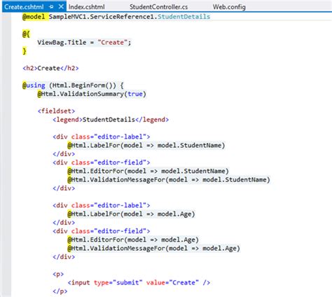Consume Wcf Application In Mvc Maria Academy