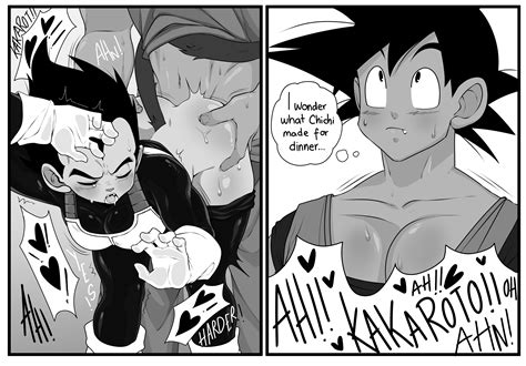 Niusesabe Son Goku Vegeta Dragon Ball Dragonball Z 2boys Anal