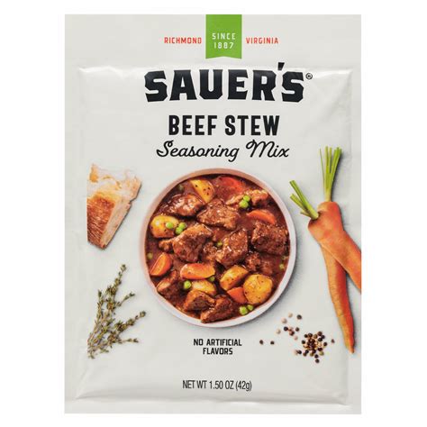 Beef Stew Seasoning Mix Sauer Brands
