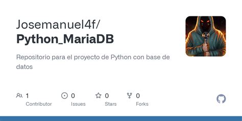 Github Josemanuel4fpythonmariadb Repositorio Para El Proyecto De