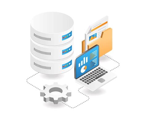 Premium Vector Computer Database Analysis