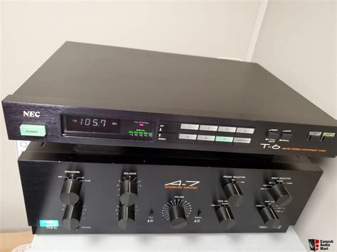 Nec A 7 Reserve Ii Integrated Amplifier T 6 Tuner Photo 4086224