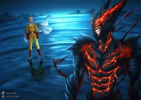 Saitama Vs Garou R Coloring By Rcoloring On Deviantart