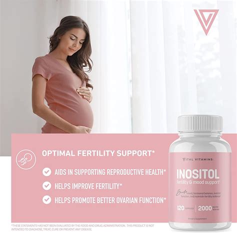 Premium Myo Inositol Fertility Supplement Hormone Balance And Ovarian
