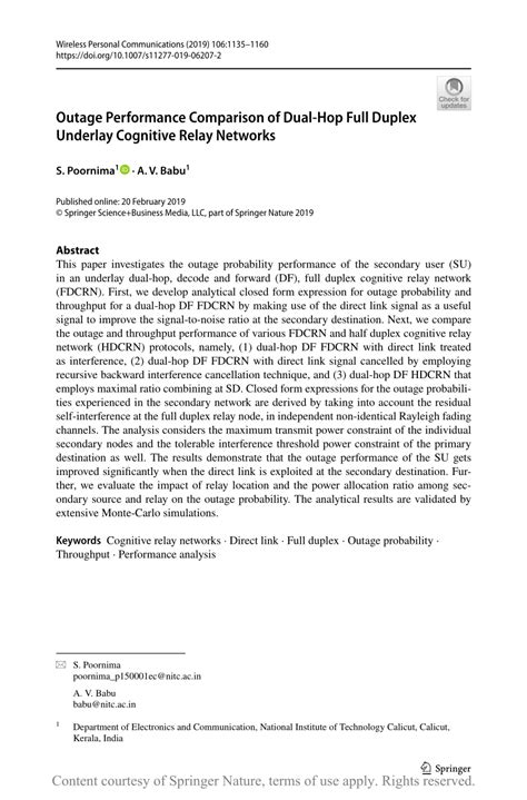 Outage Performance Comparison Of Dual Hop Full Duplex Underlay