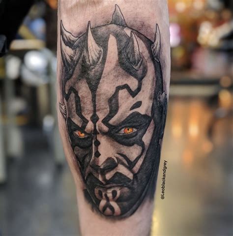 Darts Maul Star Wars Tattoo Star Wars Tattoo Darth Maul Tattoo Tattoos