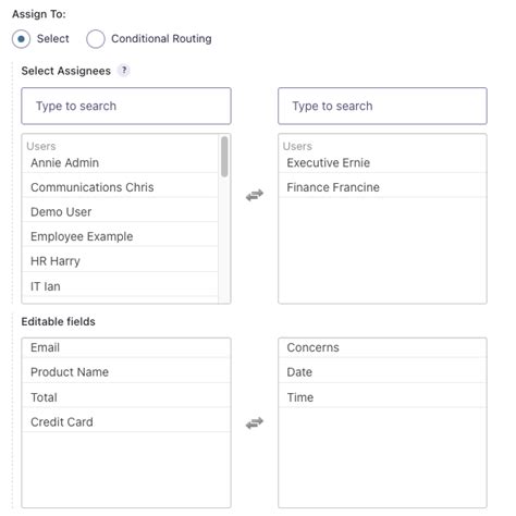 User Input Step Type Gravity Flow Documentation