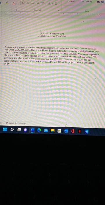 Solved What Is The NPV And IRR Answers To This Question And Chegg Com