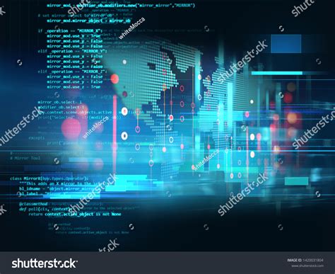Programming Code Abstract Technology Background Software Stock Illustration 1420031804