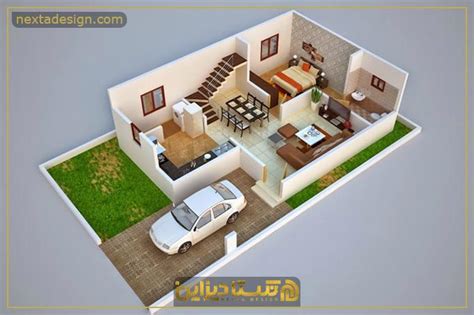 خانه دوبلکس کوچک ⚜️【اصول و ویژگی های مهم هزینه ها ایده ها 】 نکستا