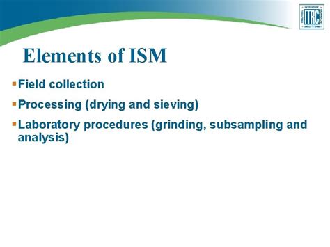 Incremental Sampling Methodology Ism Date Overview Of Ibt