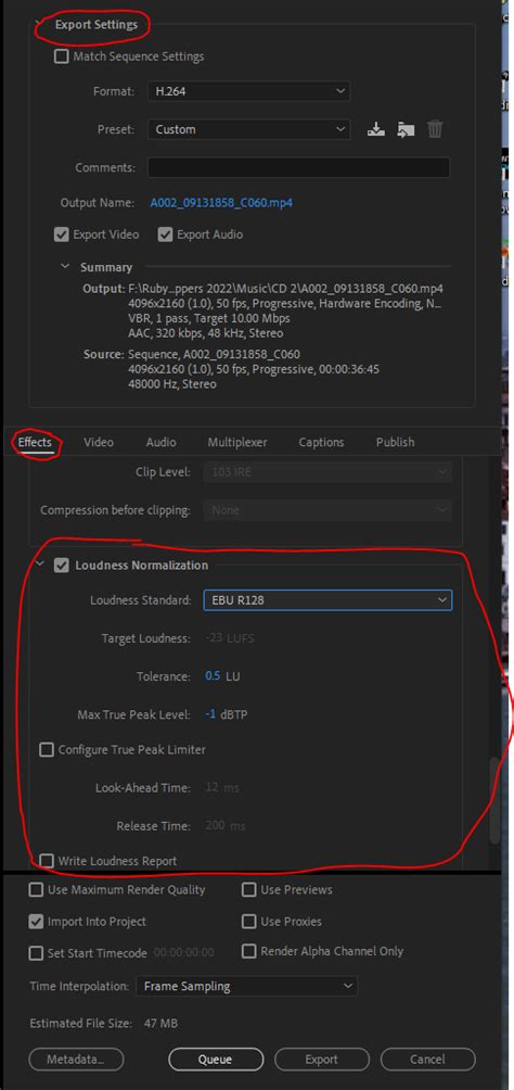 Better Workflow For Normalizing Sequences Adobe Product Community 12438230