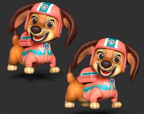 Artstation Liberty Paw Patrol The Movie Resources