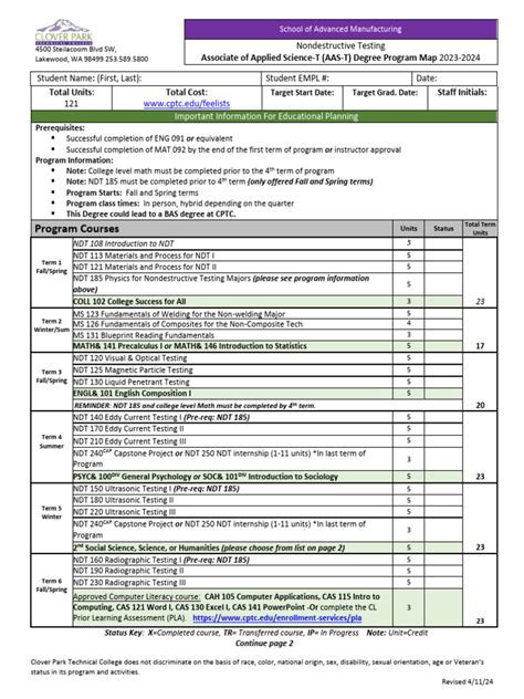 Nondestructive Testing Ndt Aas T Degree Pdf Nondestructive