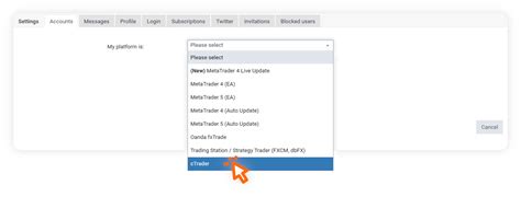 Ctrader Connection Method Myfxbook Help