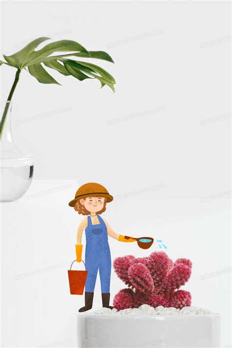 简约多肉背景背景图片素材免费下载 熊猫办公