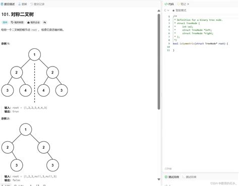 【数据结构与算法 经典例题】判断二叉树是否对称 腾讯云开发者社区 腾讯云