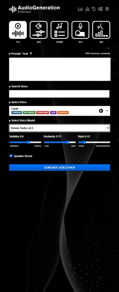 Audio Generation Plugin For Adobe Premiere Pro Text To Speech And Sound