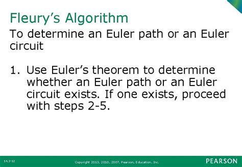Section 14 2 Euler Paths And Euler Circuits