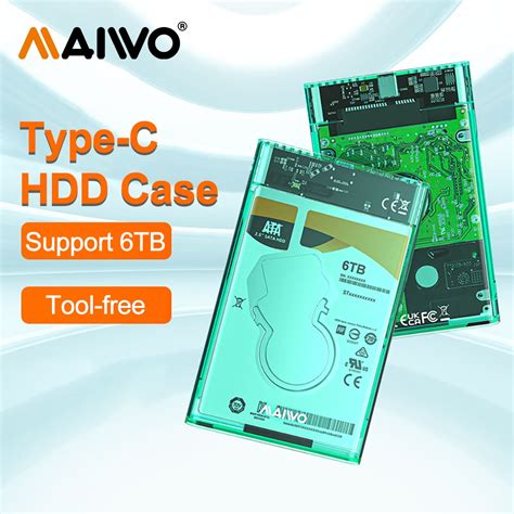 Maiwo Hdd Enclosure Inch Type C Gbps Sata To Usb Micro B External Shopee Philippines
