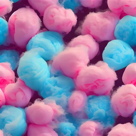 Premium Photo A Texture Of Pink And Blue Cotton Candy That Look