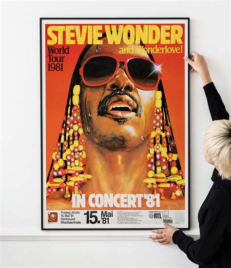 1980s Vintage Soul Concert Poster Retro Classic Randb Funk Music Print