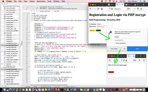 Registration And Login Via PHP Mcrypt Primer Tutorial Robert James