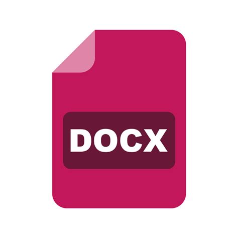 Docx File Format Icon Download On Iconfinder