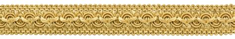 1 2 5cm Solid Wide Gimp Braid Trim 0100sg Light Yellow Gold 50 Light Gold Yellow Gold