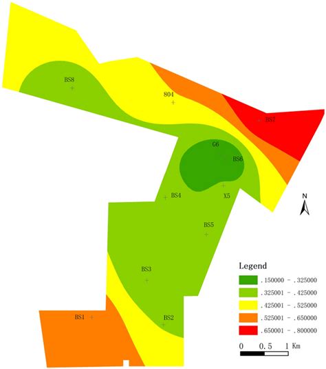 Specific Yield Map Of The Study Area Download Scientific Diagram
