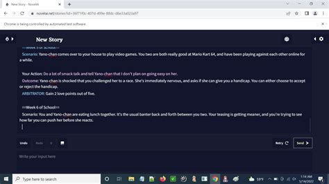 I Created A Simple Dating Sim In Renpy Using Novelai Rnovelai