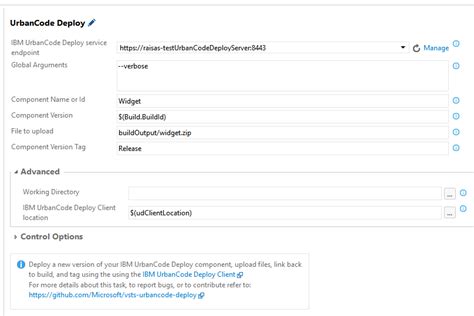 Ibm Urbancode Deploy Visual Studio Marketplace