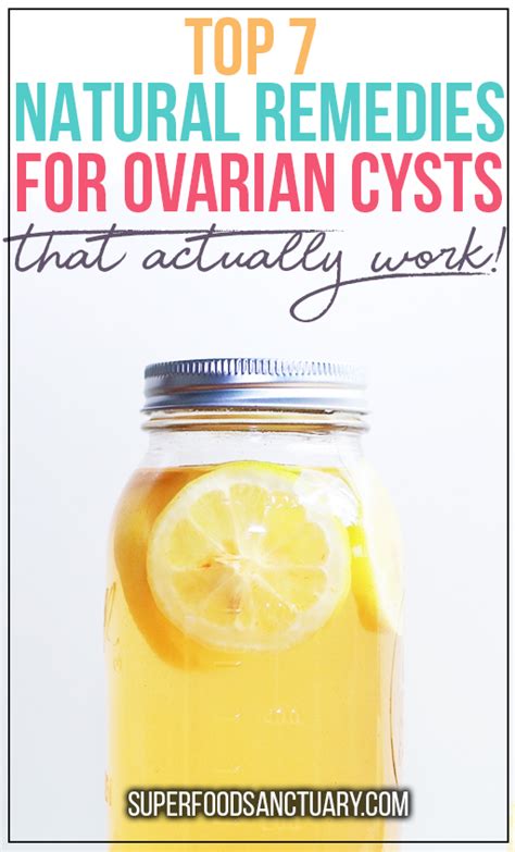 7 Natural Remedies For Ovarian Cysts That Actually Work Superfood Sanctuary Heal Through Food