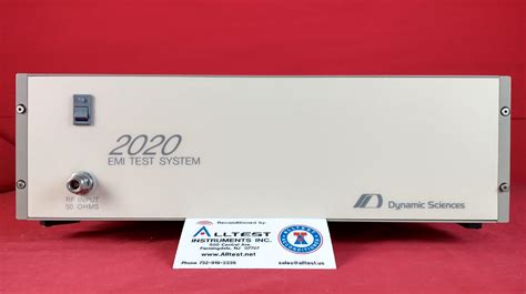 Dsi 2020 Dynamic Sciences Alltest Instruments