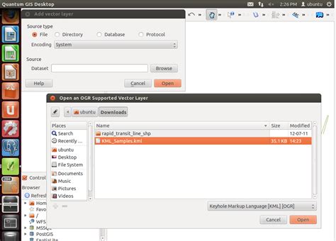 Qgis How To Convert Kml With Tracks To Shapefiles Geographic