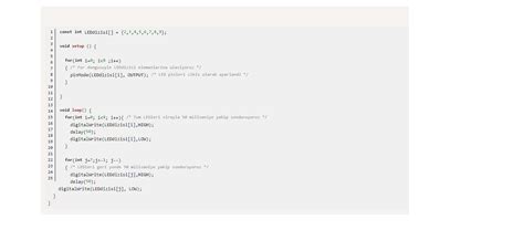 Arduino Öğreniyorum Kara Şimşek