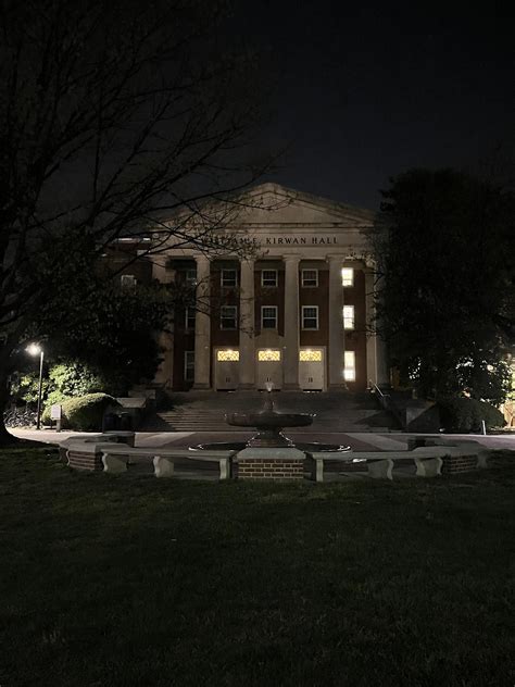 A 3am Picture Of The Most Glorious Building At Umd Rumd