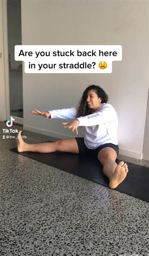 Fix Your Straddle Sit Video Flexibility Workout Back Exercises