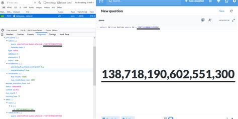 floating point rounding errors in ui for very large integers js stores all numbers as 64 bit