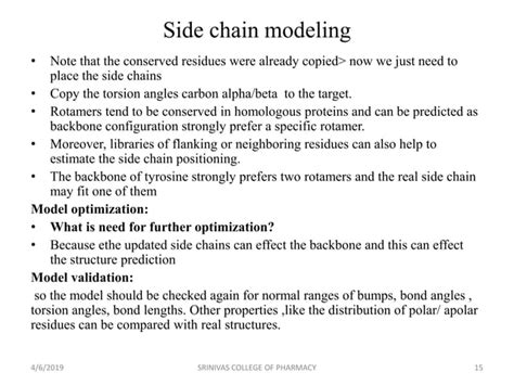 Threading And Homology Modelling Methods Pptx Chemistry Science