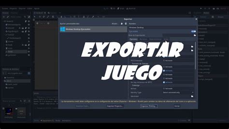Exportar Juego En Godot Engine Youtube