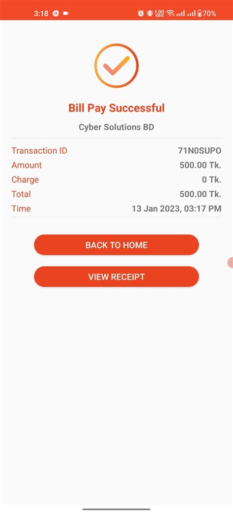 Bill Pay Bkash Nagad And Rocket Cyber Solutions Bd