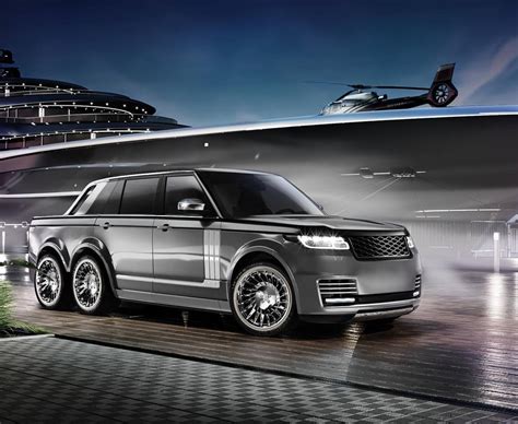 This Custom 6x6 Range Rover Is A Luxury Superyacht Built For Land Maxim