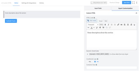 How To Use Rich Content Editor In Wordpress Fluent Forms