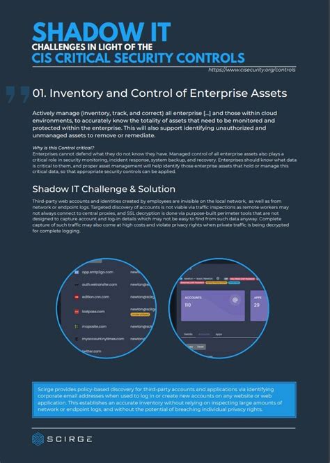 Scirge On Linkedin Shadowit Cis Criticalsecuritycontrolsc